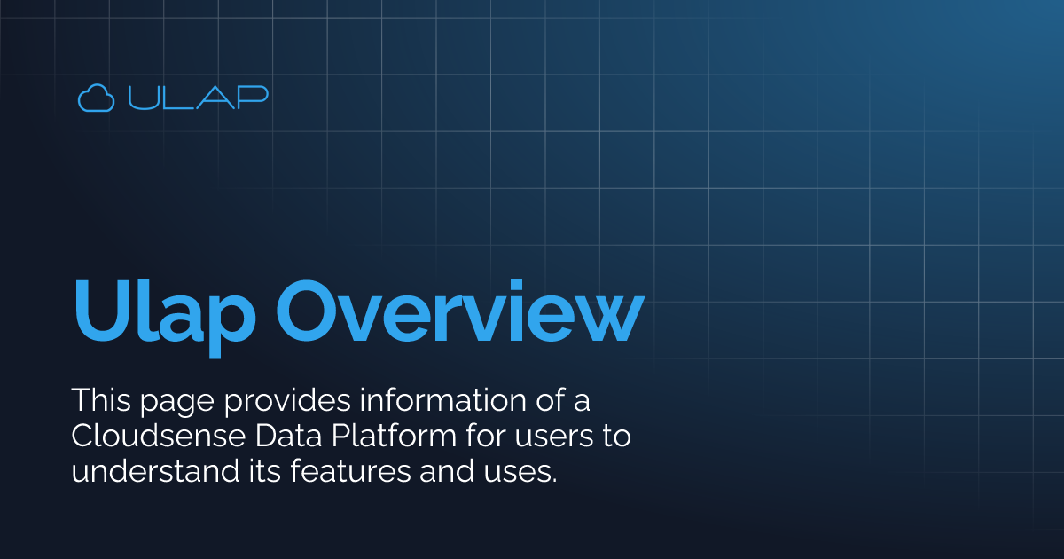 Ulap Overview | Ulap Product Documentation