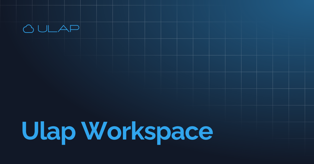 Ulap Workspace | Ulap Product Documentation